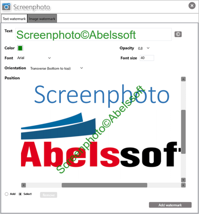 Screenphoto: Tool for taking screenshots