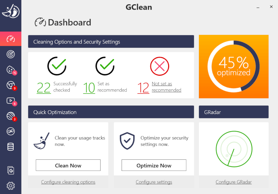 GClean: Use Google services anonymously without sharing private data