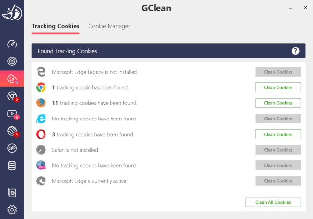 GClean: Use Google services anonymously without sharing private data