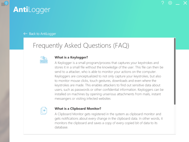 Abelssoft AntiLogger: Safely remove keyloggers & spyware programs