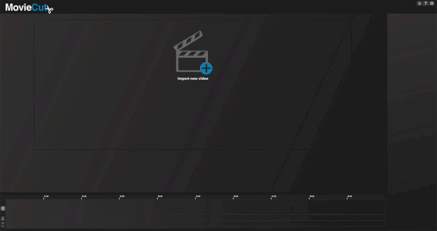 MovieCut: Video editing program for cutting and editing video