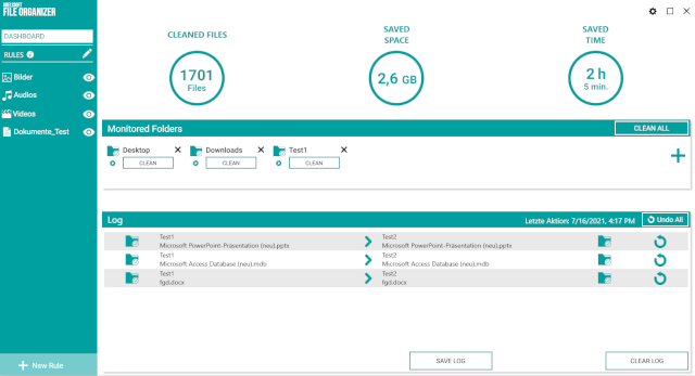 File Organizer: Sort, clean up and organize files automatically