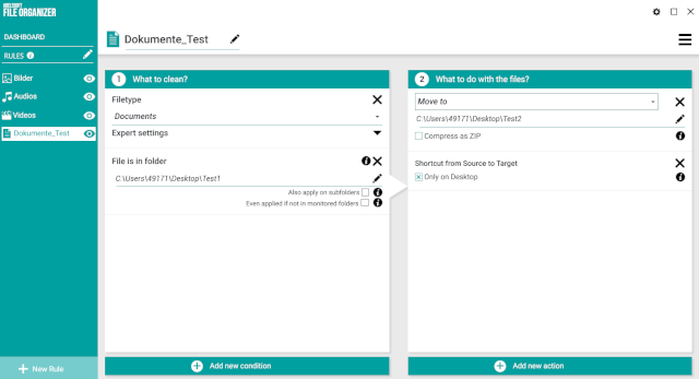 File Organizer: Sort, clean up and organize files automatically