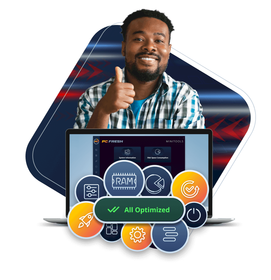 PC Fresh: optimizes your Windows for a fast and stable running PC