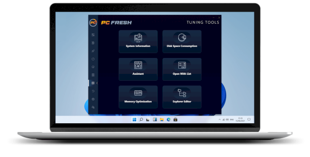 PC Fresh: optimizes your Windows for a fast and stable running PC