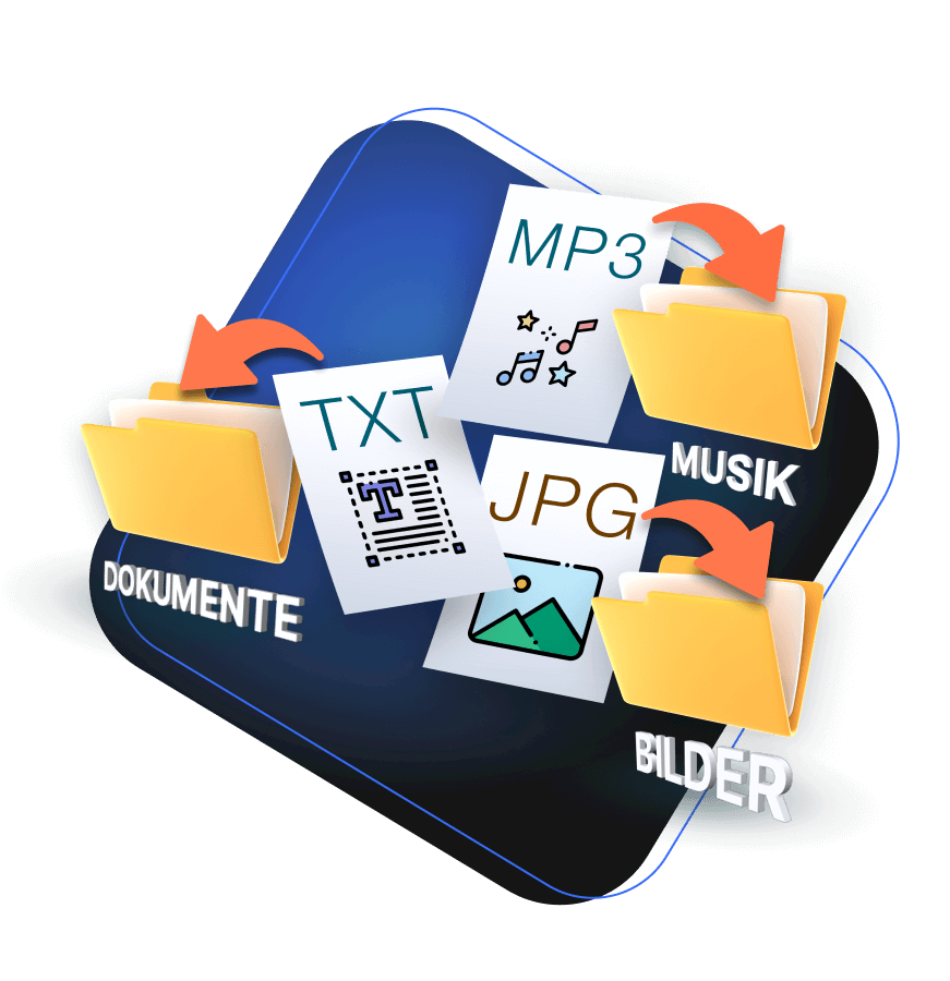 File Organizer: Dateien vollautomatisch in Ordner sortieren
