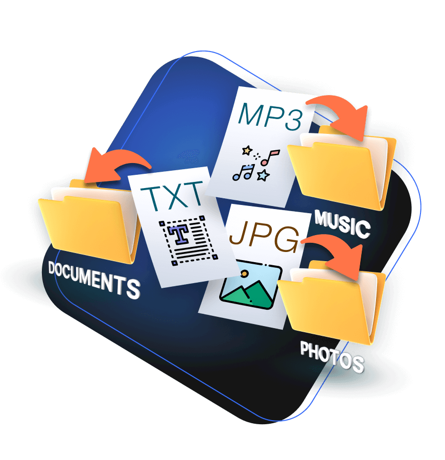 File Organizer: Sort, clean up and organize files automatically