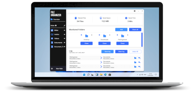 File Organizer: Sort, clean up and organize files automatically