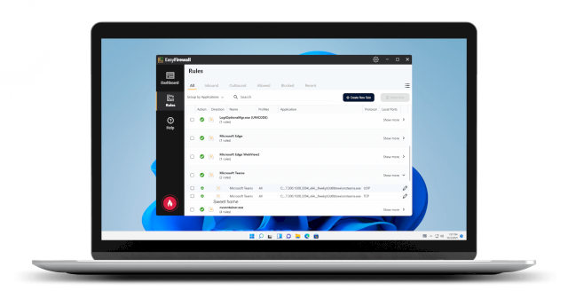EasyFirewall turns your Windows Firewall into the ultimate protection ...