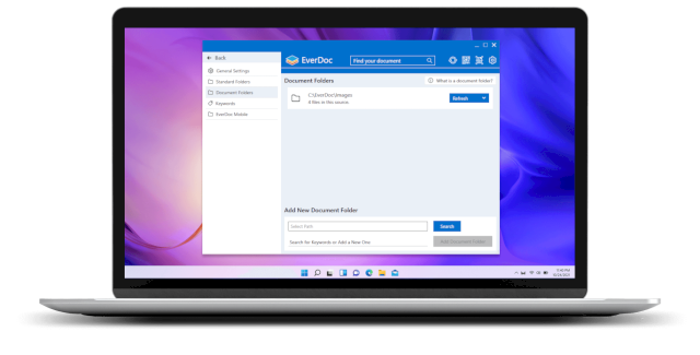EverDoc: Software for digital document management with text recognition