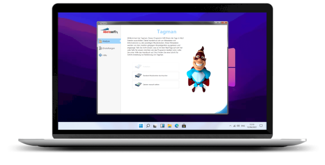 Tagman ergänzt automatisch fehlende Informationen wie Titel ...