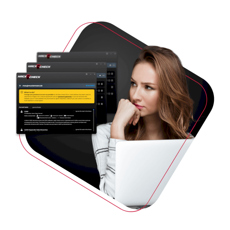 HackCheck: automatically check email addresses for hacks