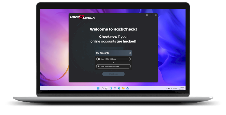 HackCheck: automatically check email addresses for hacks