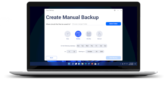 EasyBackup: Create automatic backups & data backup easily