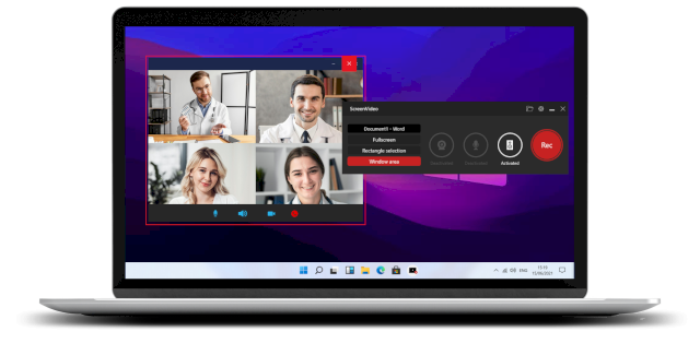 ScreenVideo: Screen Recorder to record the screen