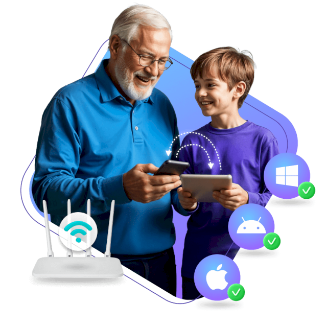 SendMe: Transfer data from PC to smartphone