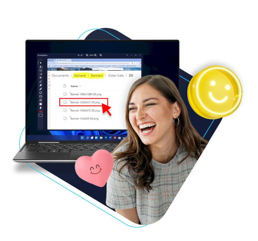 Screenphoto: Tool for taking screenshots