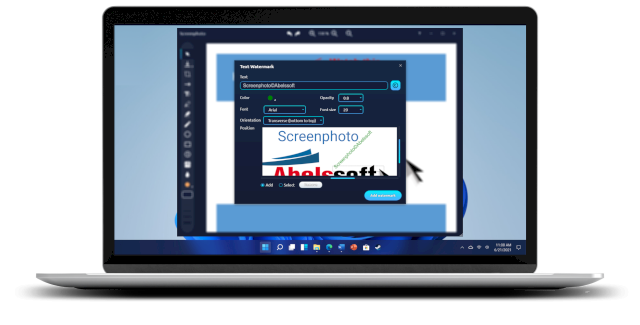 Screenphoto: Tool for taking screenshots