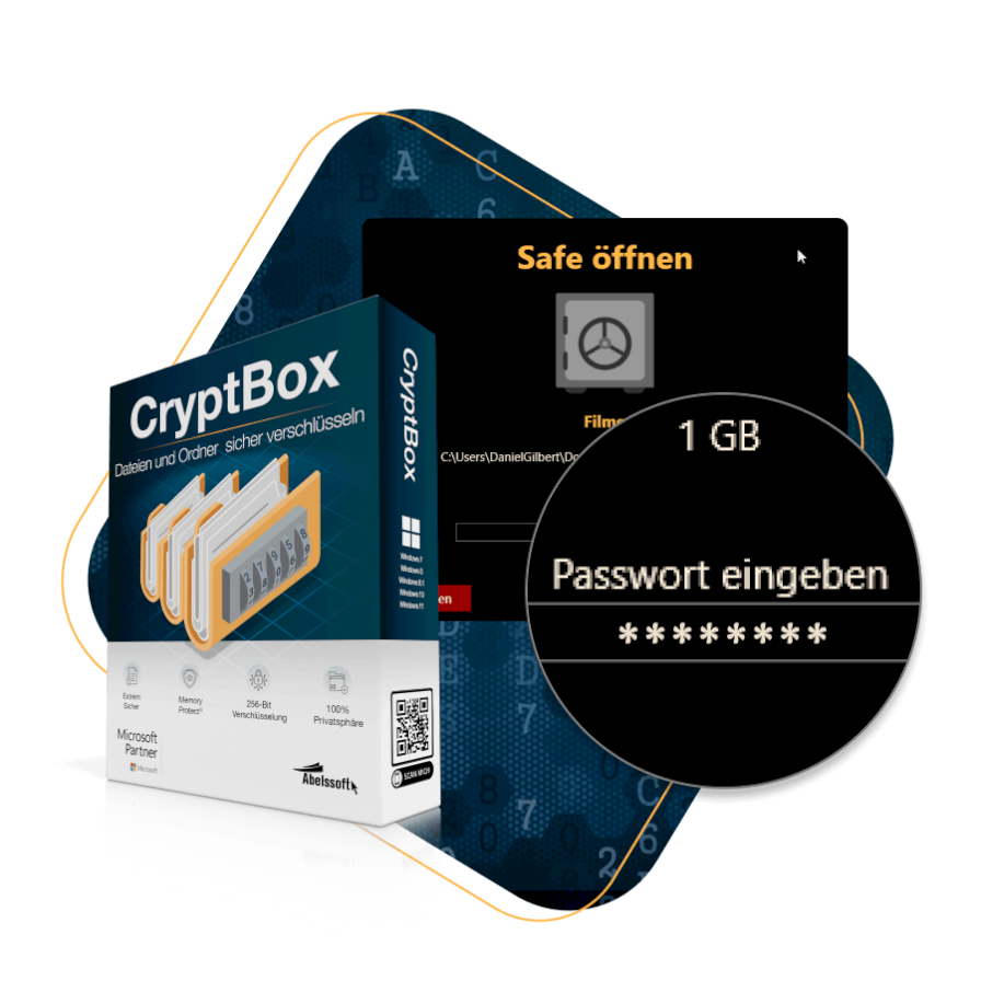 Cryptbox Verschlüsselungsprogramm: Festplatte und Dateien verschlüsseln
