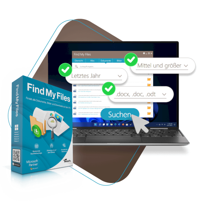 Find My Files: Suchprogramm zum Dateien suchen & finden